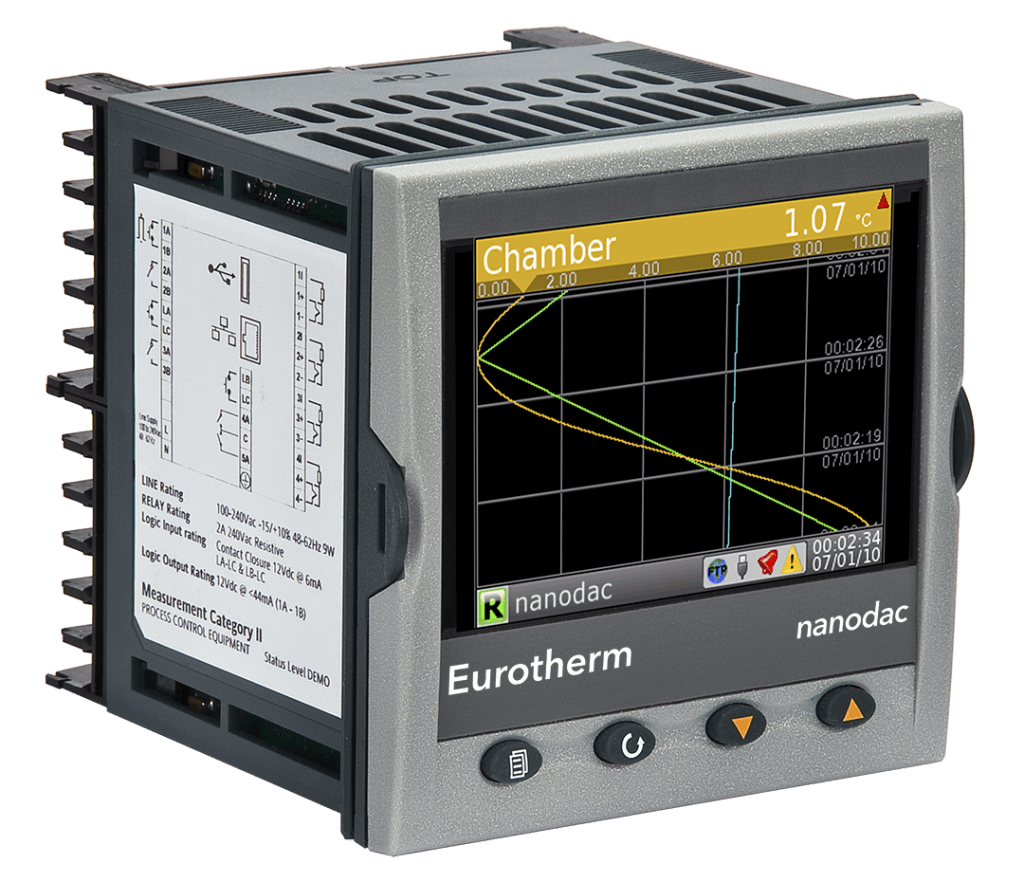 Eurotherm NANODAC Recorder/Controller – Neal Systems Incorporated