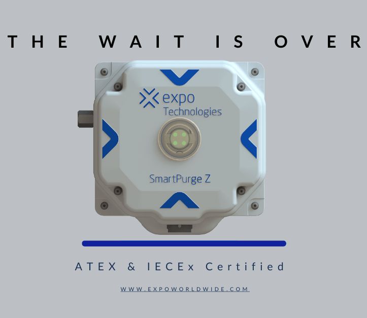Expo’s New SmartPurge Z Granted ATEX, IECEx and UKEX Certification ...